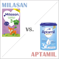 Milasan oder Aptamil? (Babynahrung) - was ist besser?