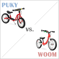 Puky oder Woom? (Kinder-Laufräder) - was ist besser?