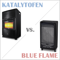 Katalytofen oder Blue Flame? (Heizöfen) - was ist besser?